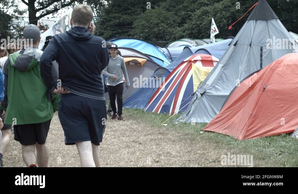 Glastonbury festival tents Stock Videos & Footage - HD and 4K Video ...