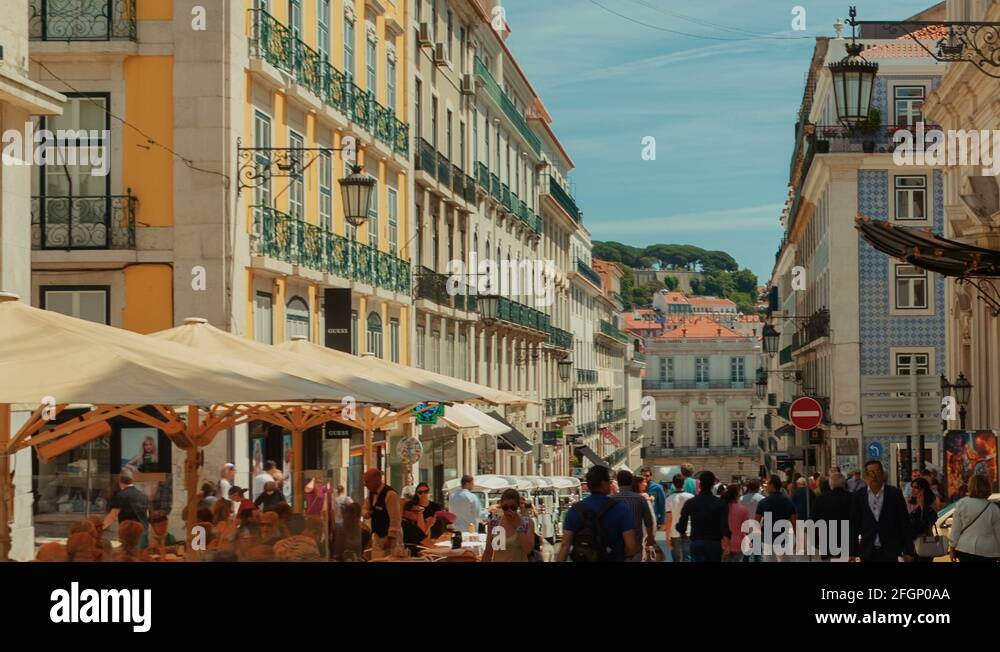 Chiado lisbon skyline Stock Videos & Footage - HD and 4K Video Clips ...