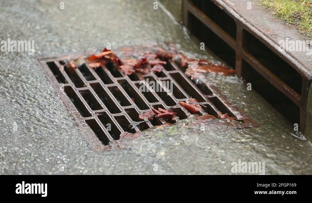 Cast iron storm drain grate Stock Videos & Footage - HD and 4K Video ...