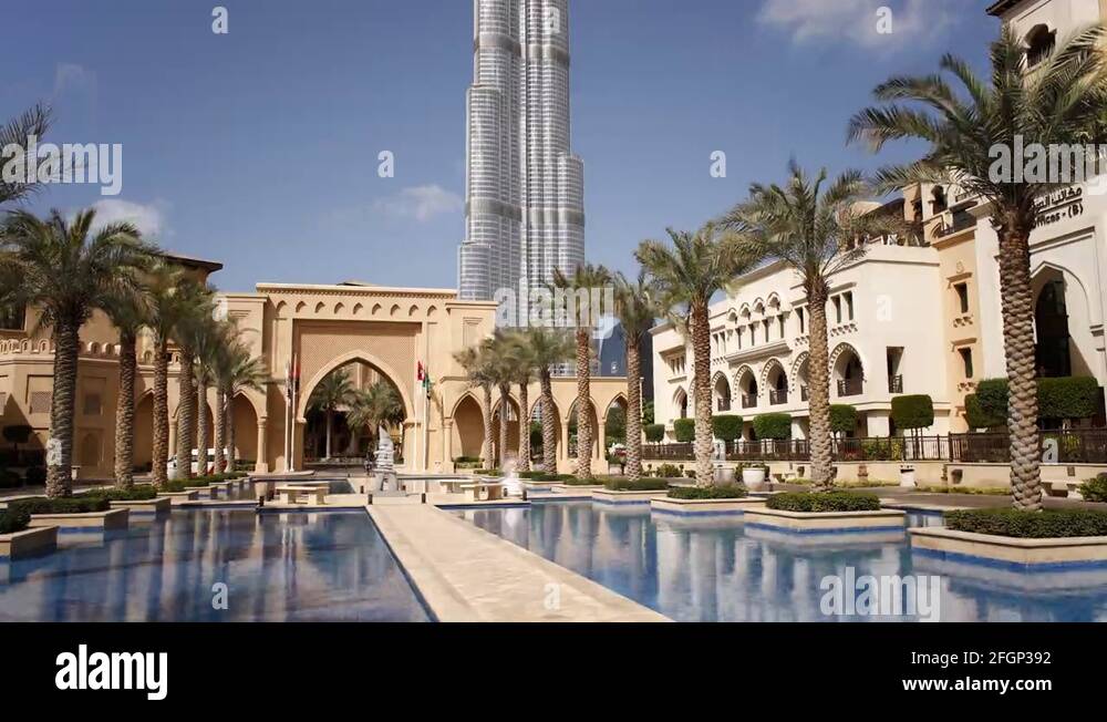 The Burj Khalifa Dubai a Futuristic Modern Design Structure, the Burj ...