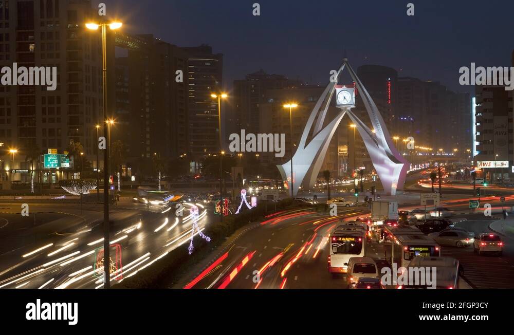 Clock tower dubai uae Stock Videos & Footage - HD and 4K Video Clips ...