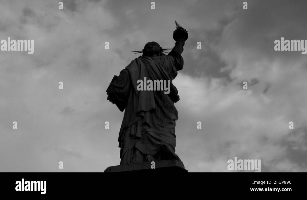 Back of statue of liberty Stock Videos & Footage - HD and 4K Video ...