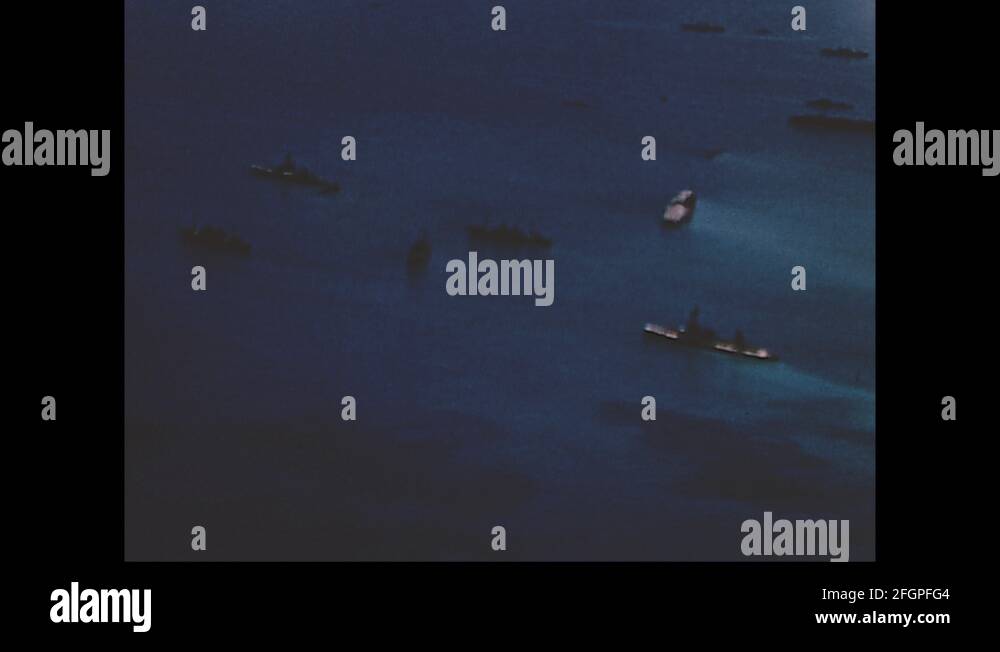 1946-Test Baker / Atomic Bomb Testing / Bikini Atoll / 1946 Stock Video ...