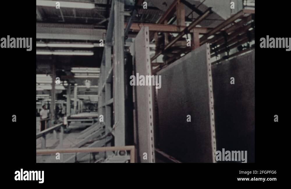 1973-Prefabricated House / House Construction / USA / 1973 Stock Video ...