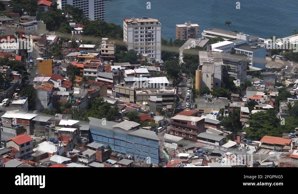 TILT UP BEHIND FENCE RIO LANDSCAPE Stock Video Footage - Alamy