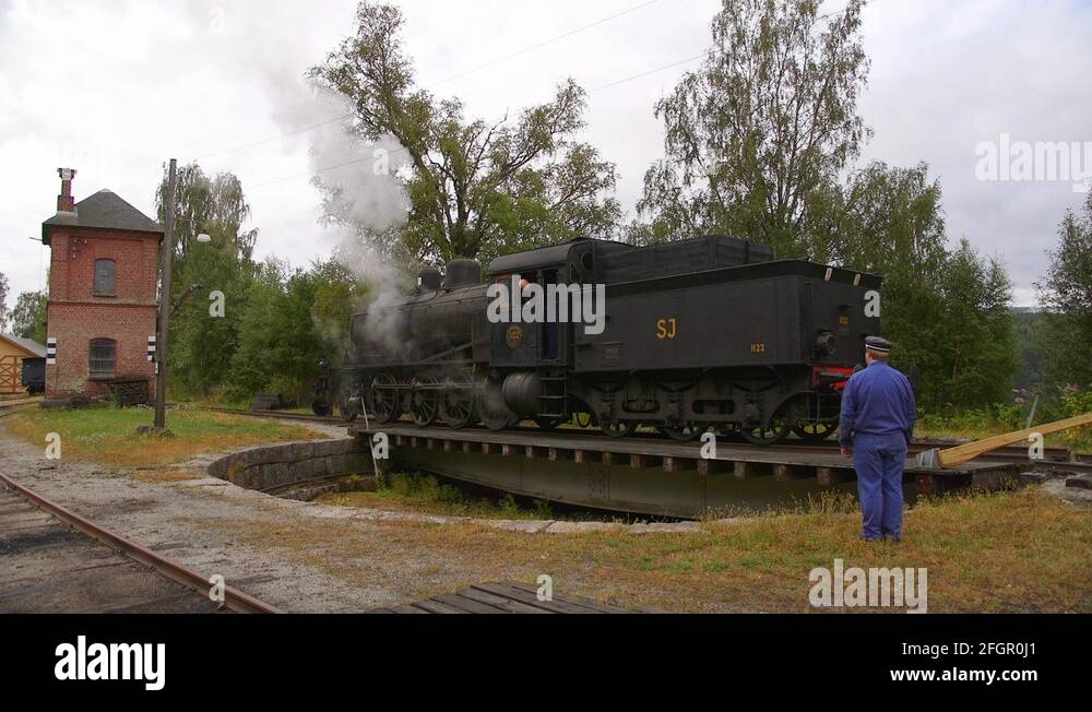 Gauge railway engine on turntable Stock Videos & Footage - HD and 4K ...