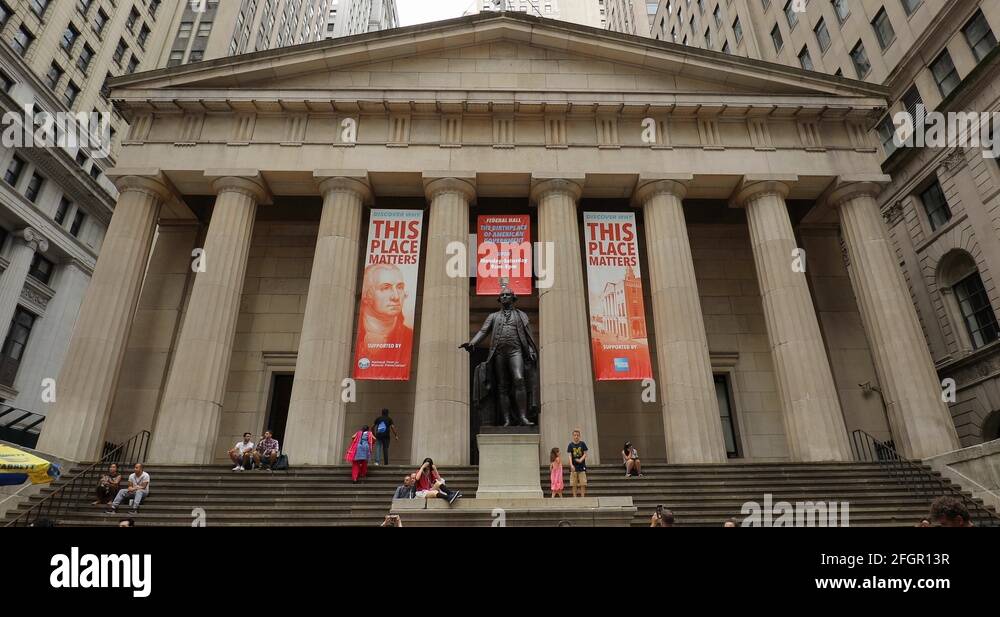 Federal hall history Stock Videos & Footage - HD and 4K Video Clips - Alamy