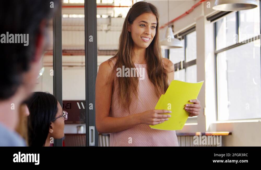 Woman addressing Stock Videos & Footage - HD and 4K Video Clips - Alamy