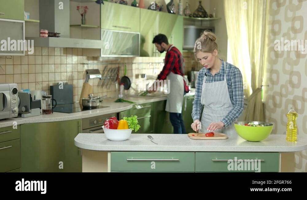 Busy in the kitchen Stock Videos & Footage - HD and 4K Video Clips - Alamy