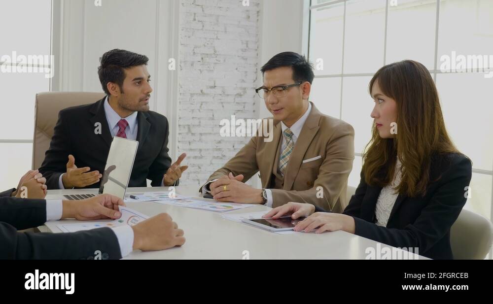 Boss scolding his employees Stock Videos & Footage - HD and 4K Video ...