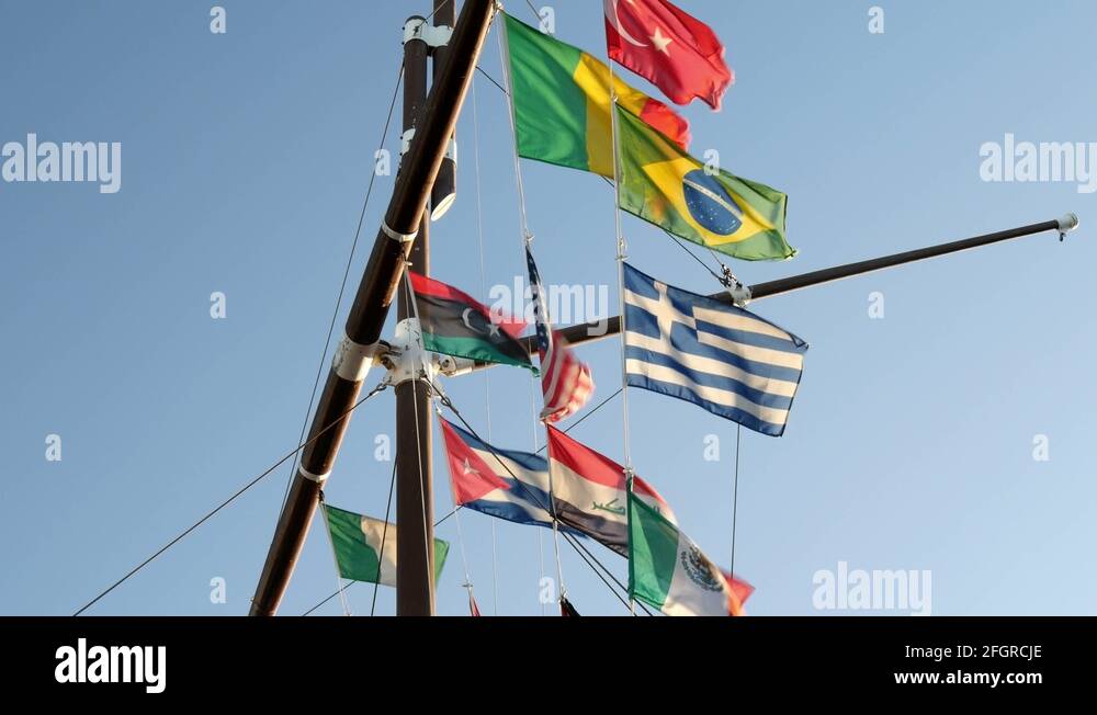 Symbolic flags Stock Videos & Footage - HD and 4K Video Clips - Alamy