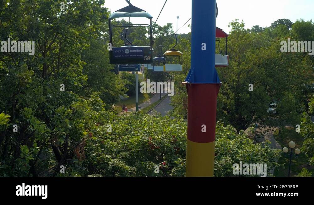 Sky Glider Iowa State Fair Stock Video Footage - Alamy