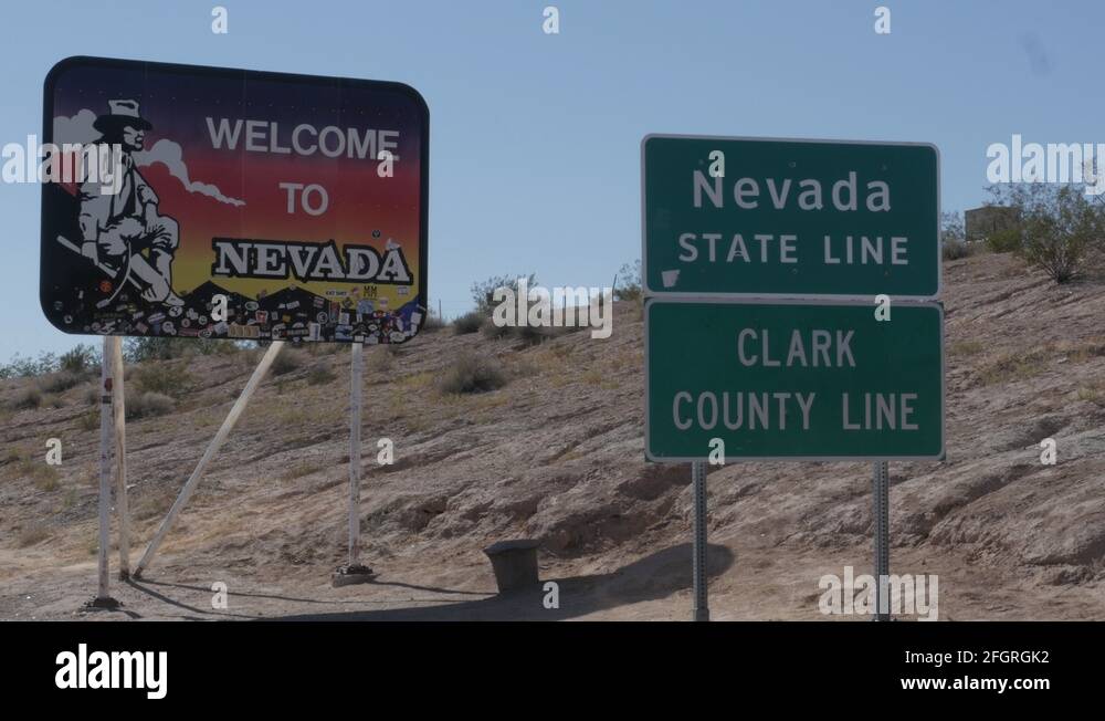Welcome to nevada sign Stock Videos & Footage - HD and 4K Video Clips ...