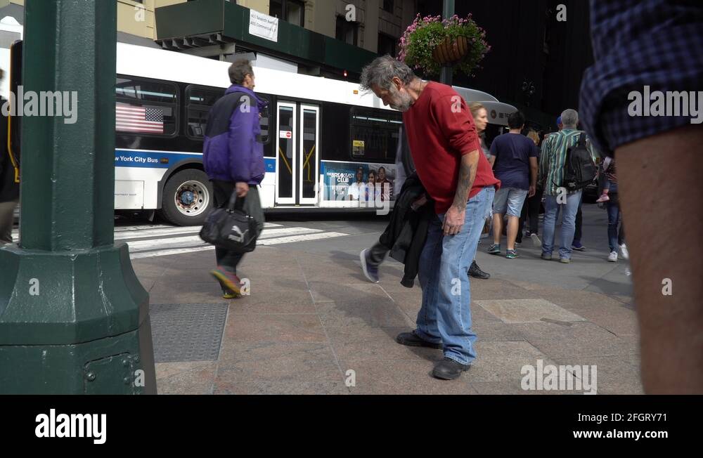 Homeless new york 2017 street Stock Videos & Footage - HD and 4K Video ...