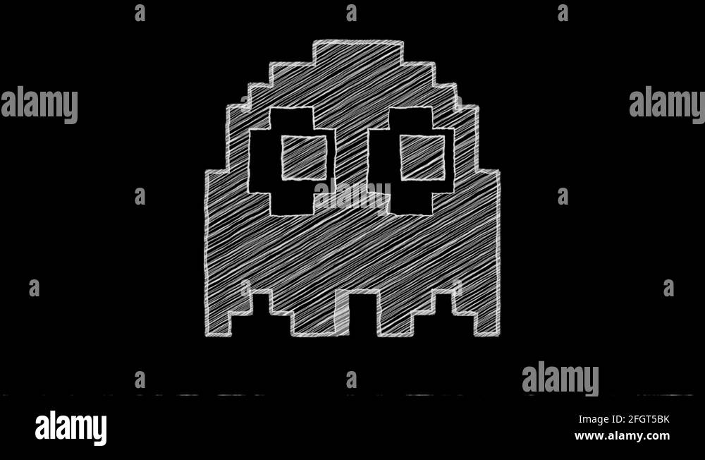 Pacman ghost Stock Videos & Footage - HD and 4K Video Clips - Alamy