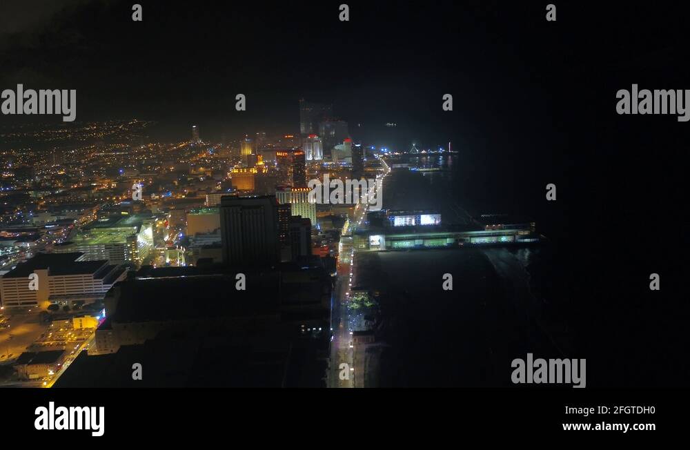 Atlantic city night boardwalk Stock Videos & Footage - HD and 4K Video ...