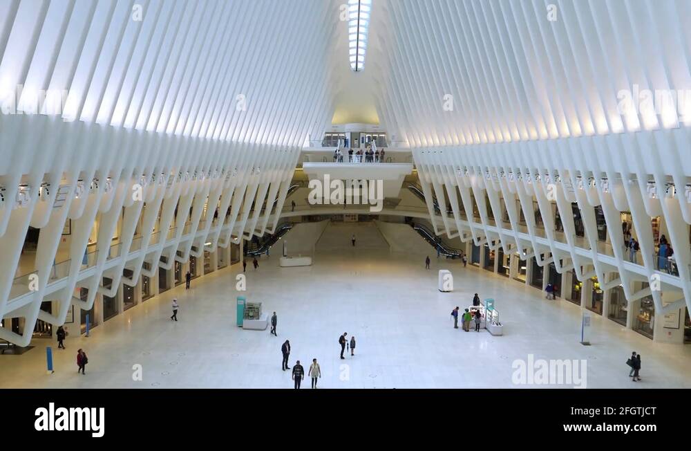 Oculus wtc transportation hub Stock Videos & Footage - HD and 4K Video ...