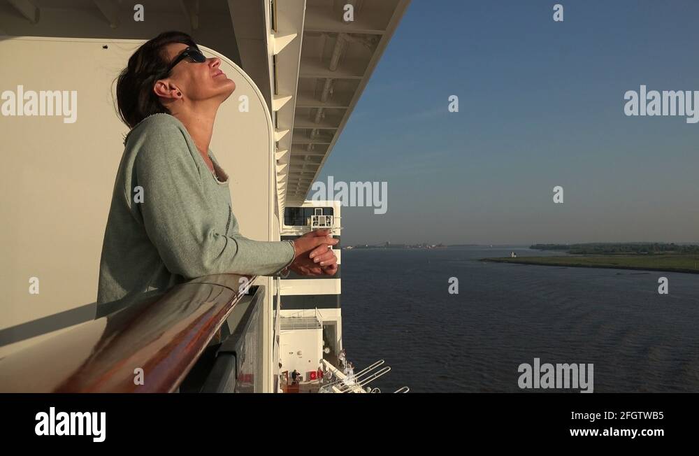 Women on cruise ship Stock Videos & Footage - HD and 4K Video Clips - Alamy