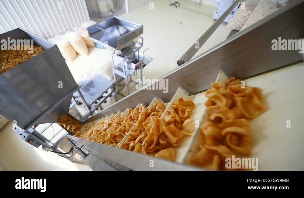 Crisp factory production line Stock Videos & Footage - HD and 4K Video ...