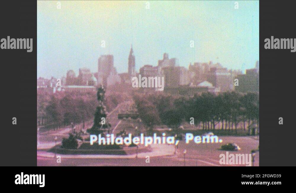 Philadelphia skyline 1950s Stock Videos & Footage - HD and 4K Video ...