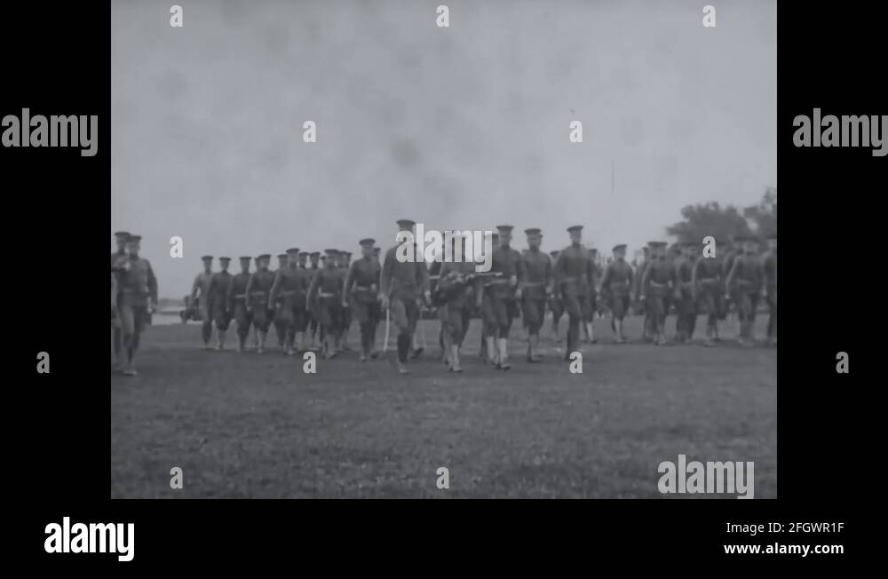 1921 – Parade to honor General Pershing Stock Video Footage - Alamy