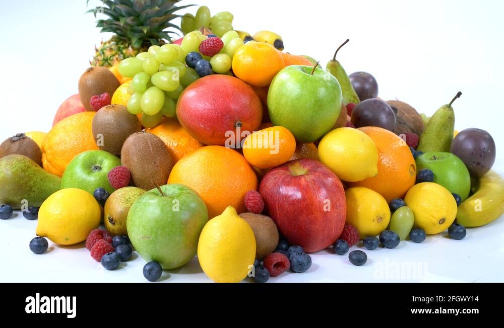 Pile of fruits on white Stock Videos & Footage - HD and 4K Video Clips ...
