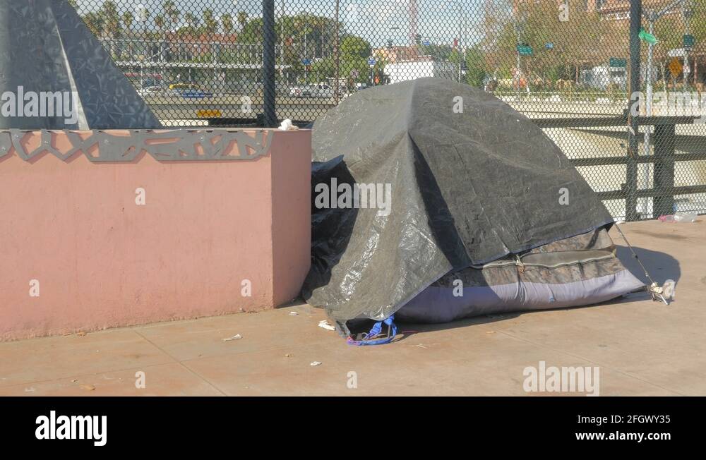 Homeless camp sidewalk Stock Videos & Footage - HD and 4K Video Clips ...