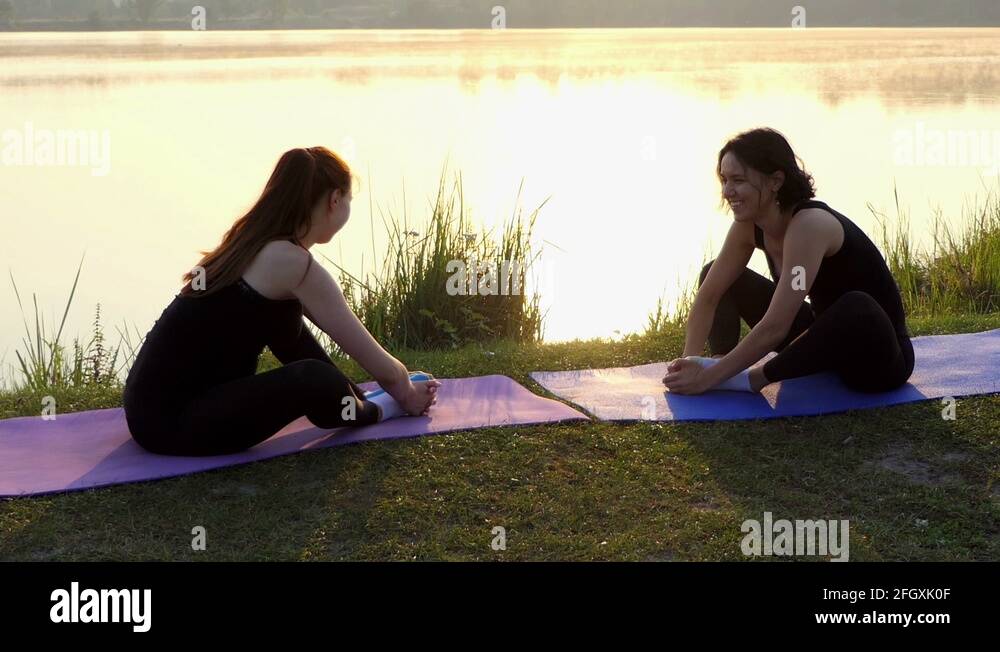 Yoga pose forward bend feet Stock Videos & Footage - HD and 4K Video ...