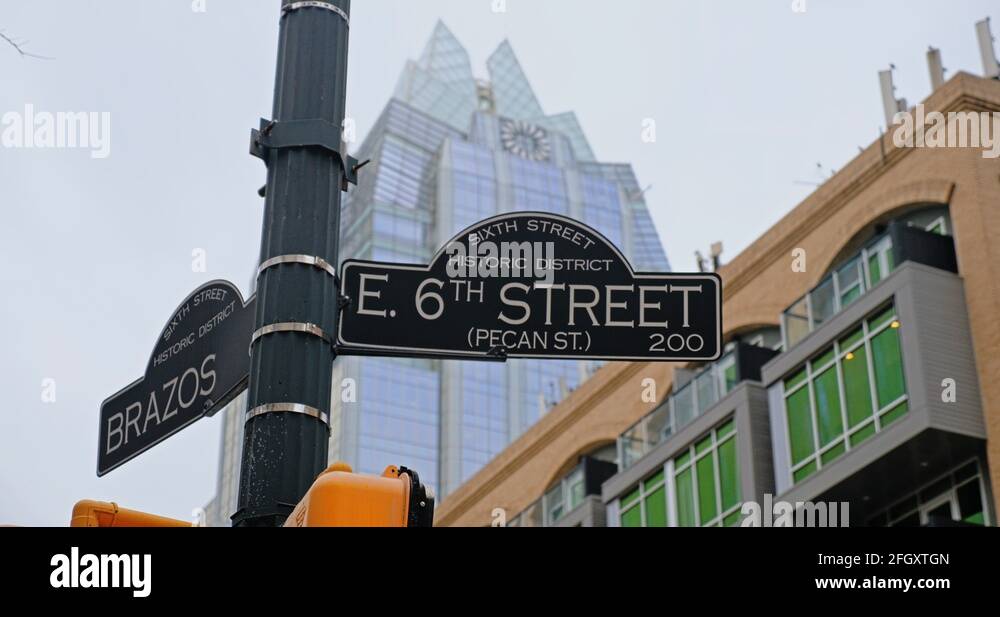 Historic 6th street district austin Stock Videos & Footage - HD and 4K ...