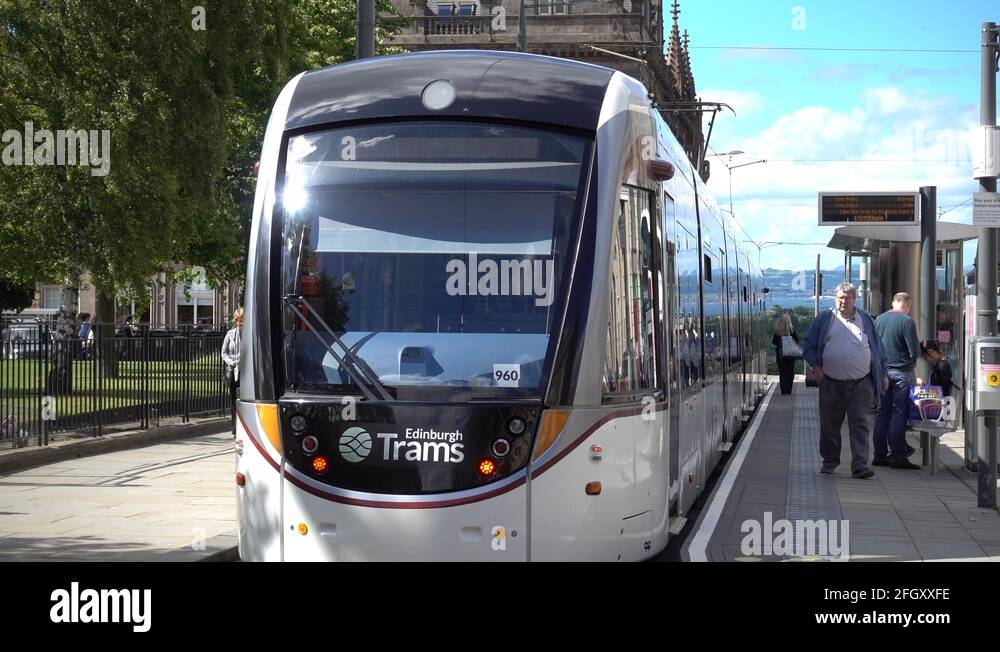 Edinburgh trams tram Stock Videos & Footage - HD and 4K Video Clips - Alamy