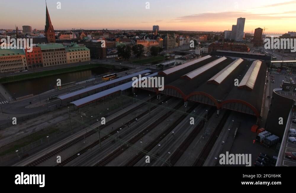 Malmo station aerial Stock Videos & Footage - HD and 4K Video Clips - Alamy