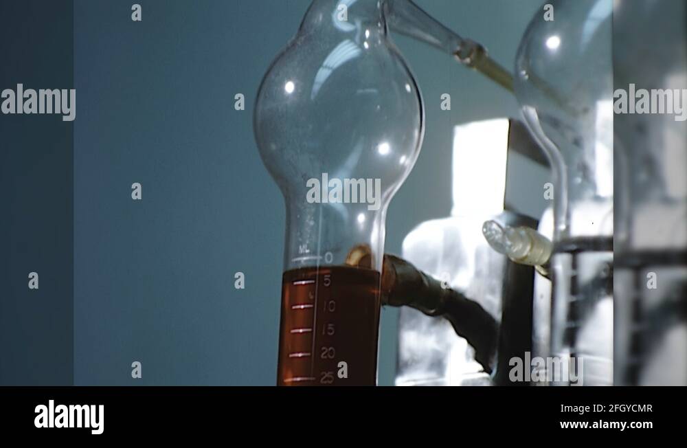 Science Laboratory TEST TUBES Lab Machine CHEMISTRY Vintage Film Movie ...