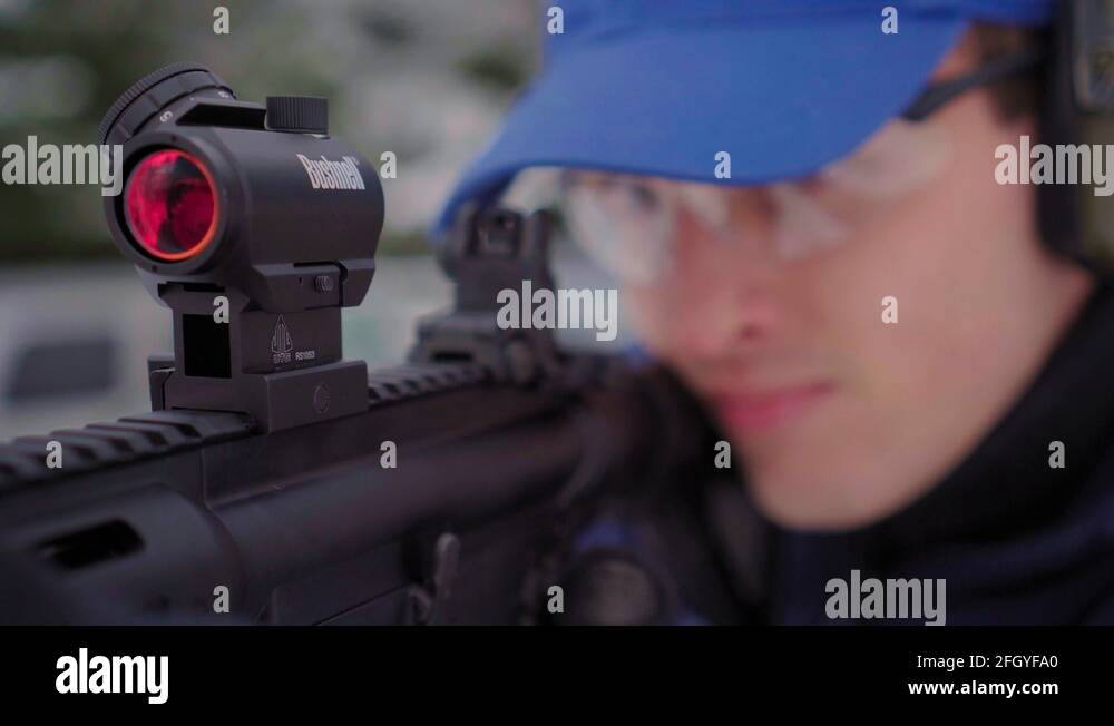 Man aiming gun Stock Videos & Footage - HD and 4K Video Clips - Alamy