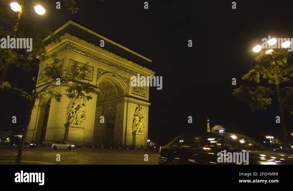Charles de gaulle roundabout Stock Videos & Footage - HD and 4K Video ...