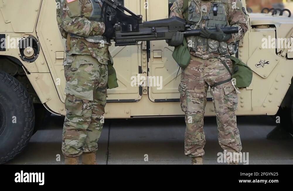 Standing army soldier military weaponry loading Stock Videos & Footage ...