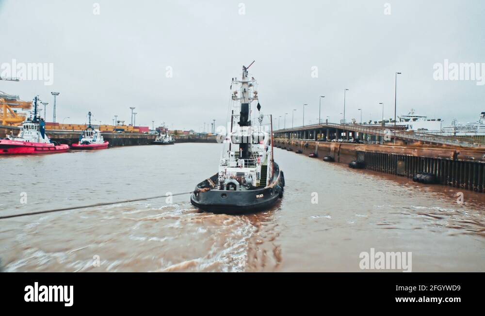 Tug ship support port Stock Videos & Footage - HD and 4K Video Clips - Alamy