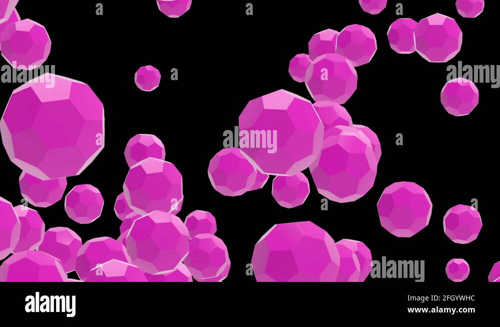 4k Abstract 3d polyhedron dodecahedron particle diamond crystal gem ...