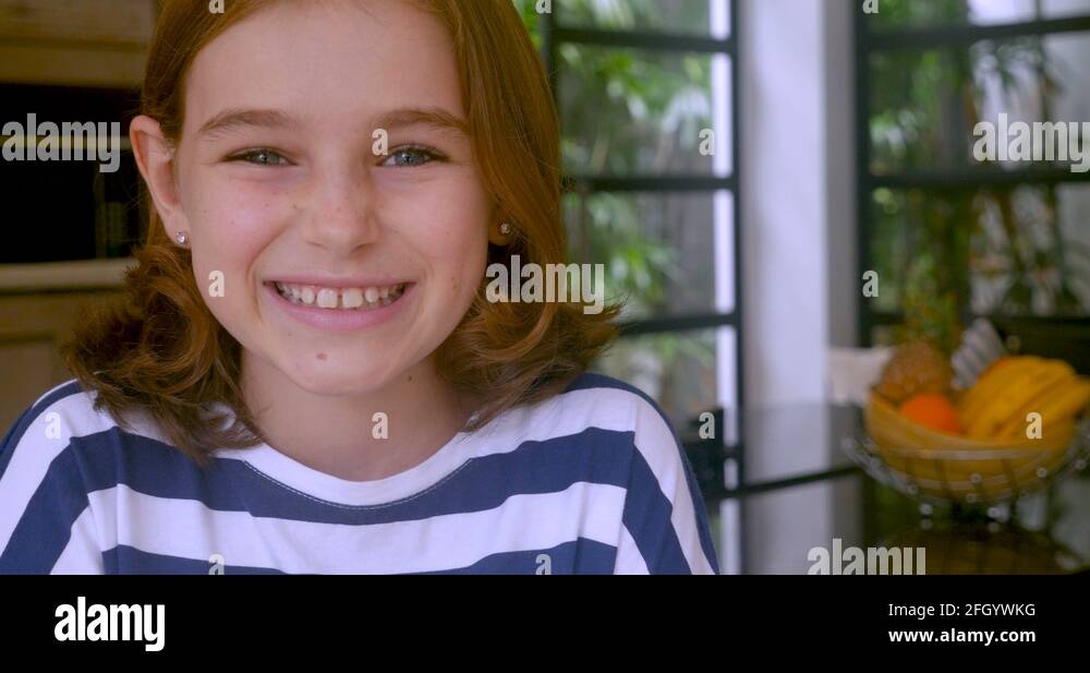 10 year old girl smiling Stock Videos & Footage - HD and 4K Video Clips ...
