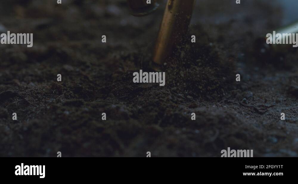 Bullet casings falling to the floor in slow motion Stock Video Footage ...