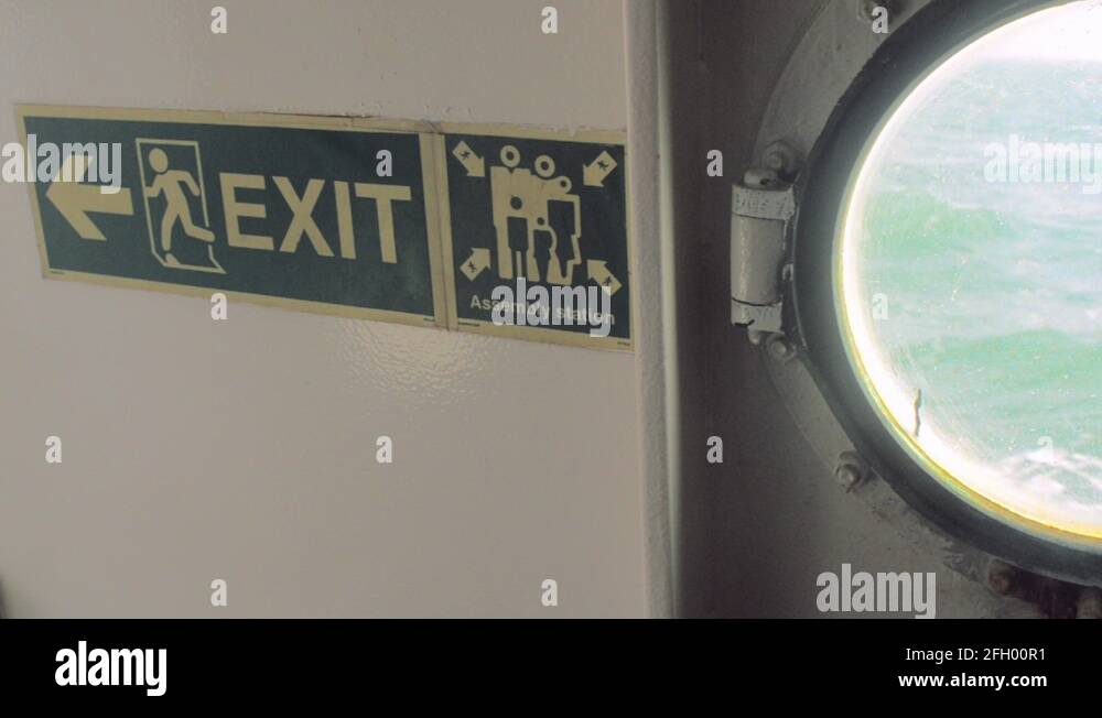 Muster station safety sign Stock Videos & Footage - HD and 4K Video ...