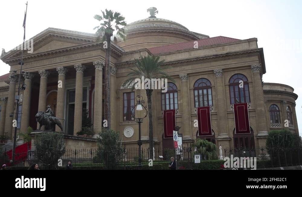 Palermo teatro massimo opera house Stock Videos & Footage - HD and 4K ...