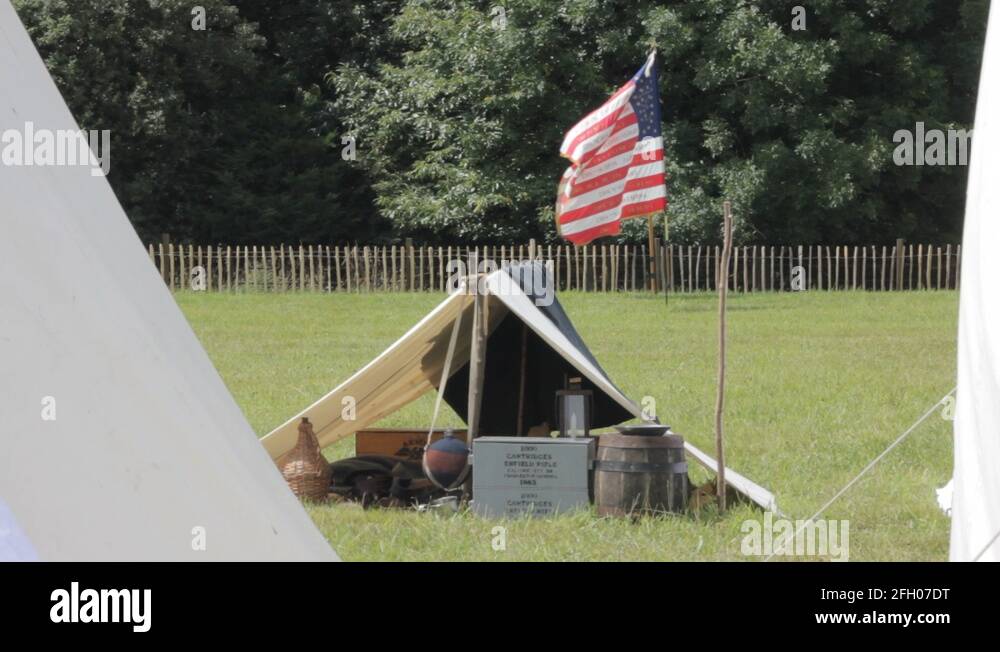 Us civil war army camp Stock Videos & Footage - HD and 4K Video Clips ...