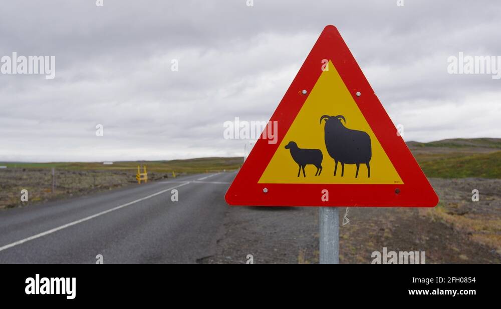 Iceland road signs Stock Videos & Footage - HD and 4K Video Clips - Alamy