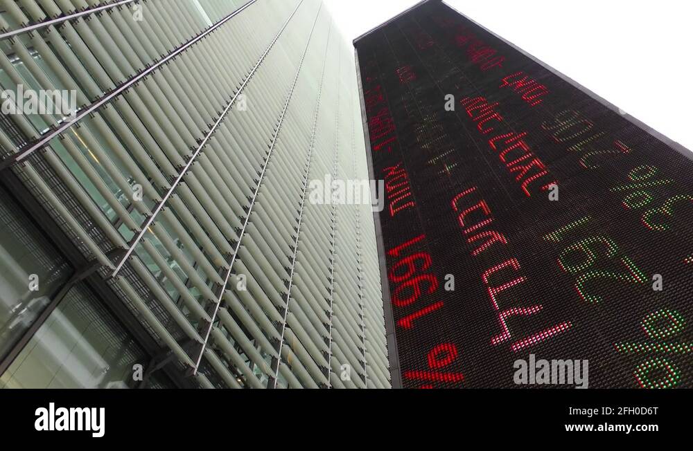 Stock exchange ticker building Stock Videos & Footage - HD and 4K Video ...