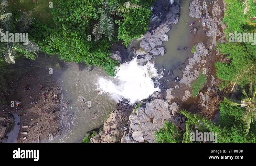 Birds eye view of waterfall Stock Videos & Footage - HD and 4K Video ...