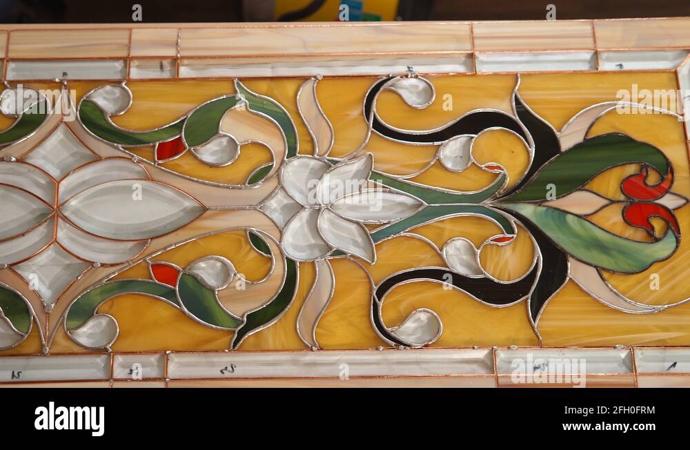 Stained glass mosaic tile Stock Videos & Footage - HD and 4K Video ...