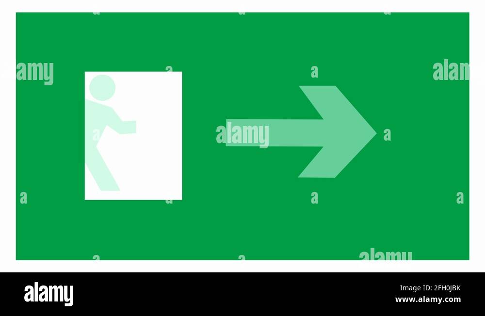 Cartoon exit sign Stock Videos & Footage - HD and 4K Video Clips - Alamy