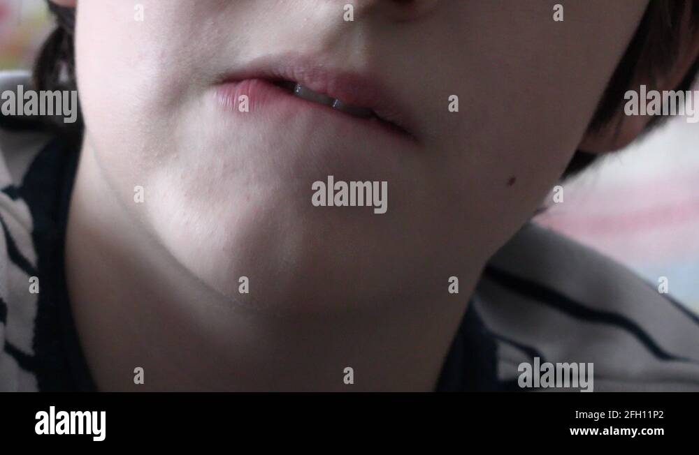 Biting lip stress Stock Videos & Footage - HD and 4K Video Clips - Alamy