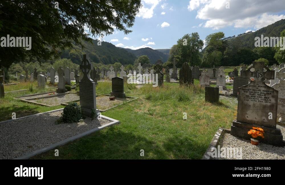 Glendalough cemetery Stock Videos & Footage - HD and 4K Video Clips - Alamy