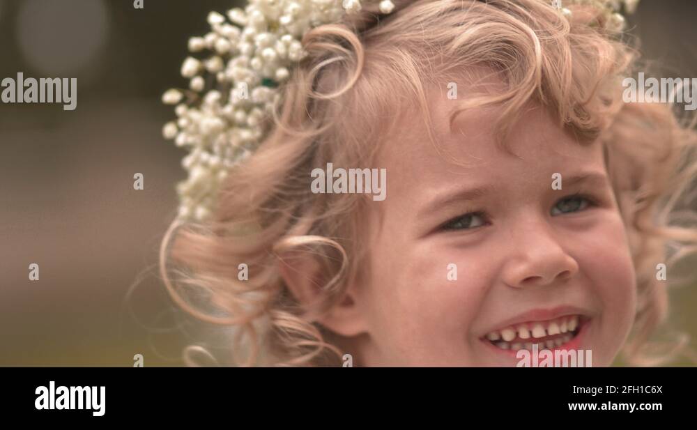 Girl smiling on flower Stock Videos & Footage - HD and 4K Video Clips ...